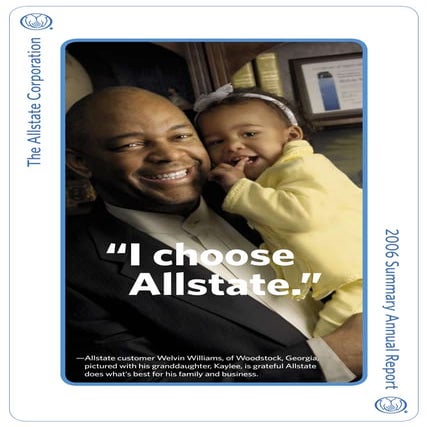 allstate 2006 Summary Annual Report | PDF