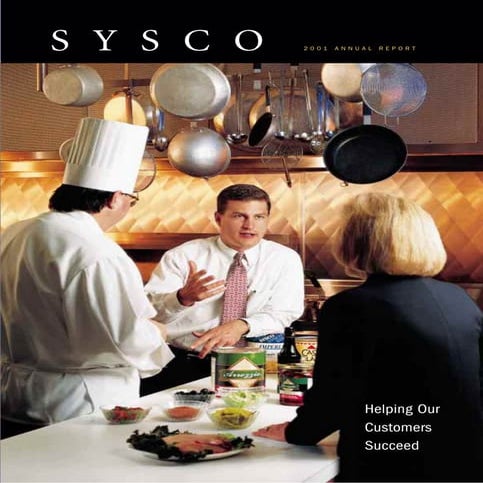 sysco Annual Reports2001 | PDF
