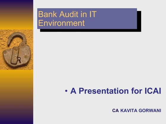 Auditing in EDP Environment/Computerized Audit | PPT
