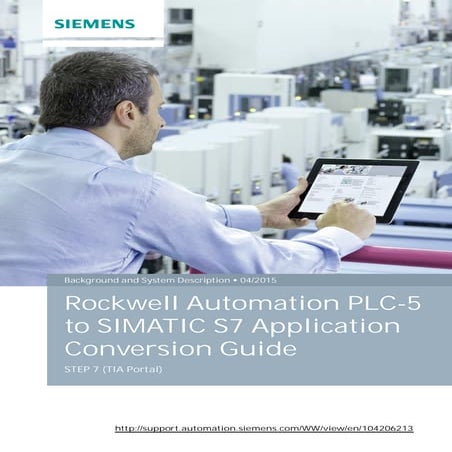 Rockwell Automation PLC-5 to SIMATIC S7 Application | PDF