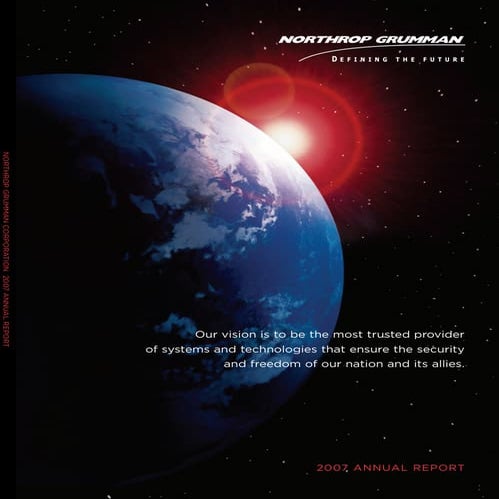 northrop grumman Annual Report 2007 | PDF