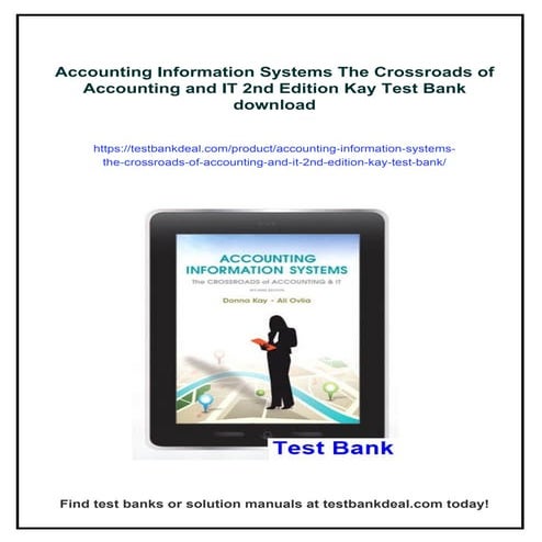 Accounting Information Systems The Crossroads of Accounting and IT 2nd ...