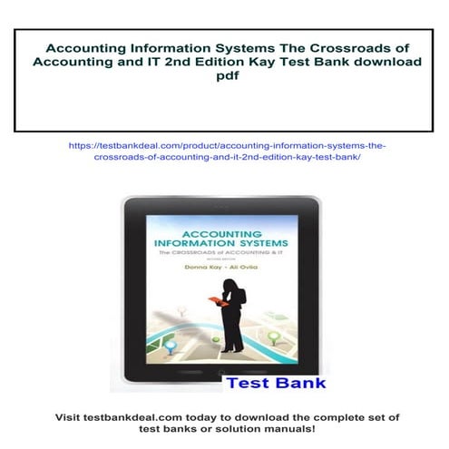 Accounting Information Systems The Crossroads of Accounting and IT 2nd ...