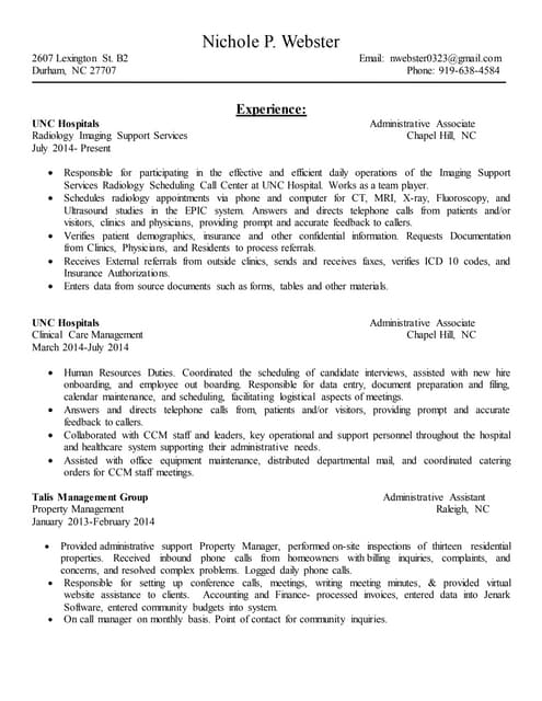 Work Resume | PDF