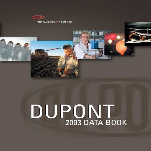 du pont 2003 Data Book | PDF