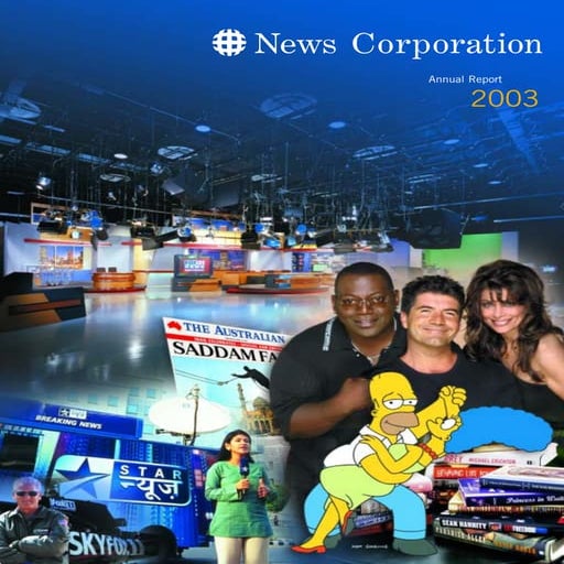 news corp Annual Reports 2003 | PDF