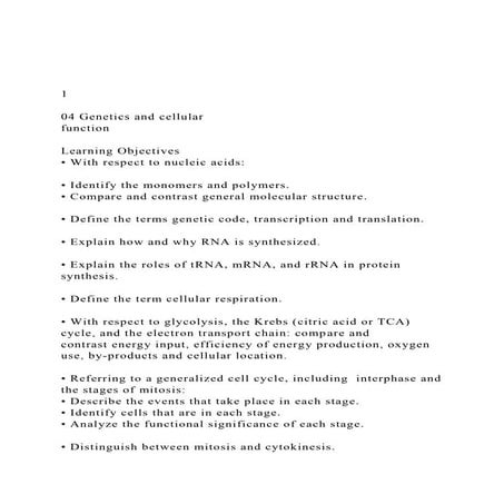 Genome organization and gene expression and its regulation | PPTX