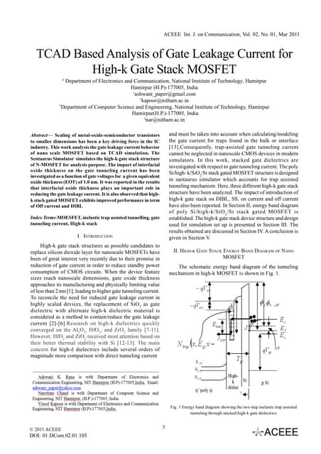 High k dielectrics | PDF | Chemistry | Science