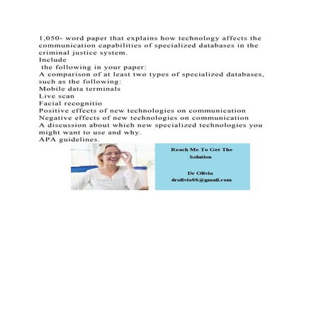 1,050- word paper that explains how technology affects the communica.docx