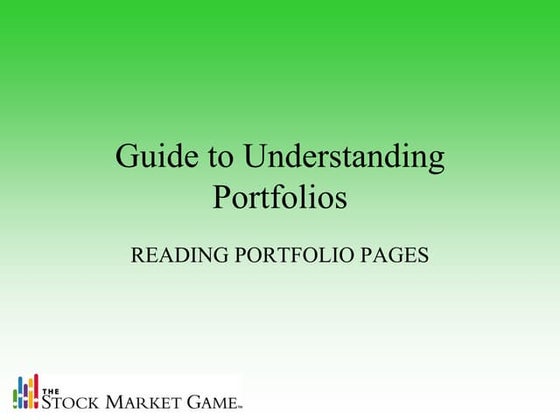 Portfolio Quiz | PDF | Stocks and Bonds | Personal Investing