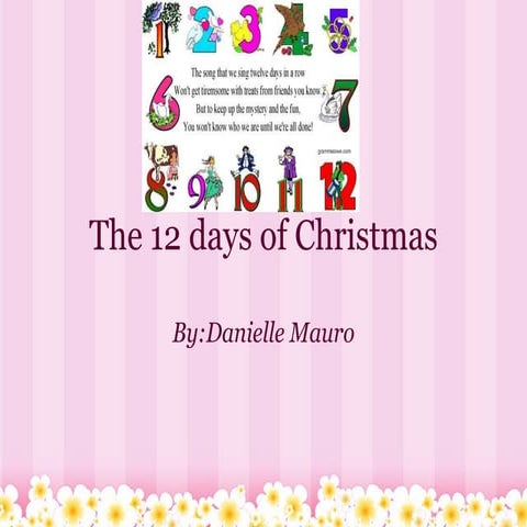 The 12 days of Christmas | PPT