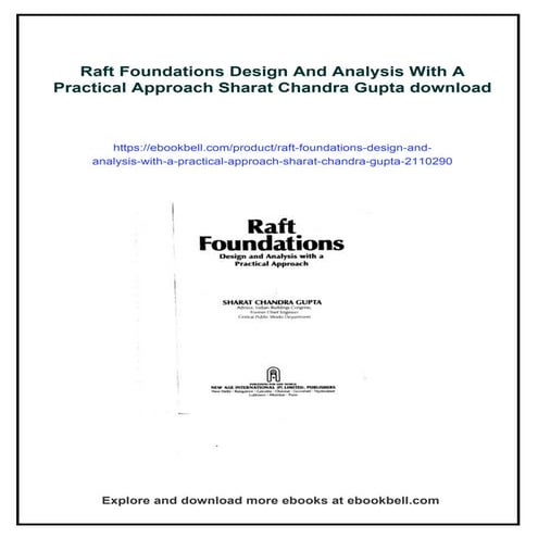 Raft foundations _design_and_analysis_with_a_practical_approach | PDF
