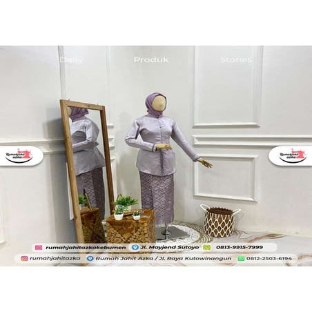 Custom Kebaya Bridesmaid Mix Payet Premium by Rumah Jahit Azka | PDF