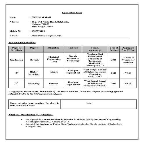 rahul resume | DOC