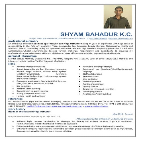 cv.shyam.updated | PDF