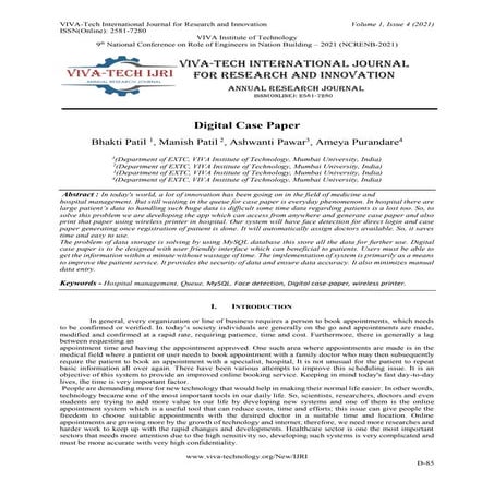 Digital Case Paper | PDF