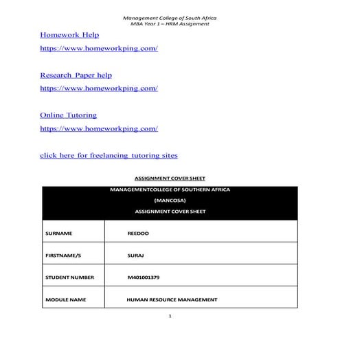 106051705 mba-hrm | PDF