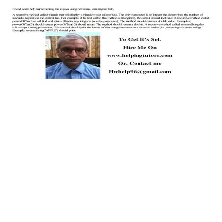 I need some help implementing this in java using net beans. can anyone ...