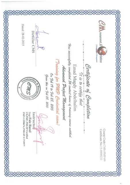 Legrand Certificate | PDF