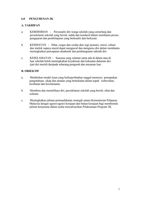 Borang laporan harian kendiri kantin | PDF