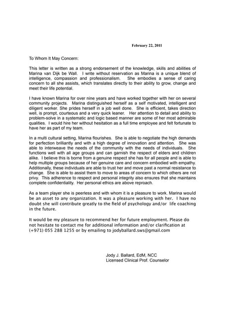 Reference letter Freda | DOC