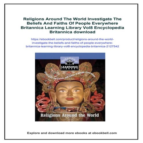 Religions Around The World Investigate The Beliefs And Faiths Of People ...