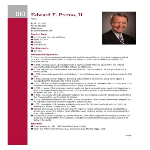 Premo_Edward_Bio | PDF