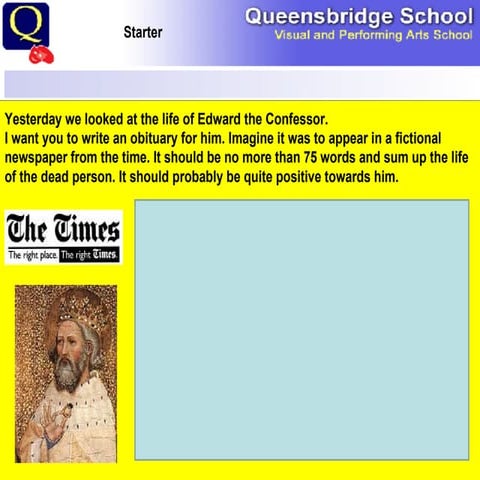 1066 - Who Should Be King? | PPT