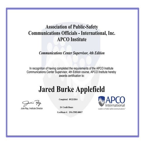 APCO Supervisor.PDF