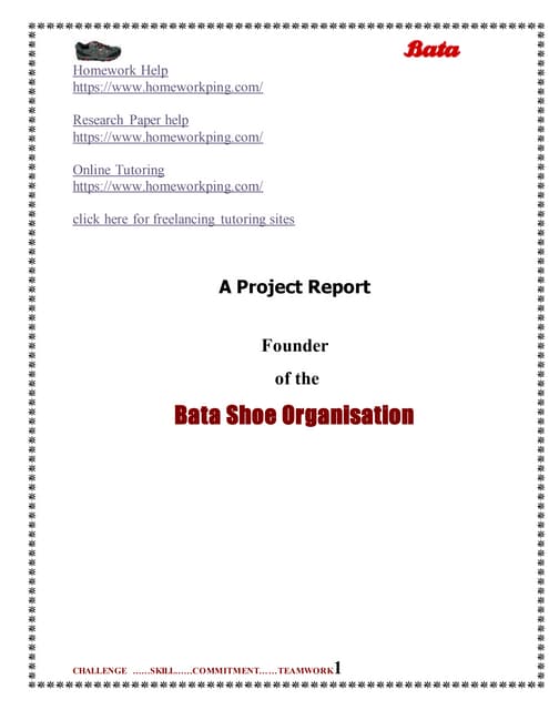 Presentation Bata | PPT