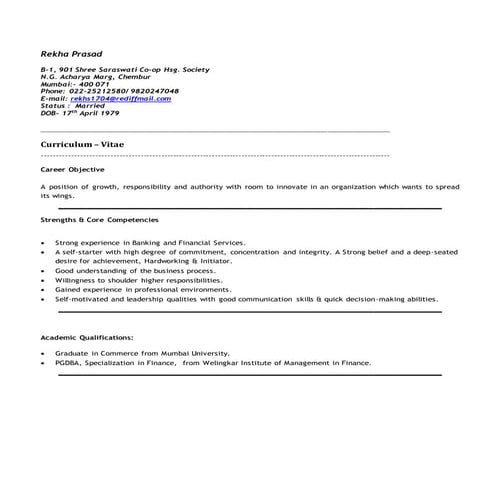 Rekha Resume_Latest | DOC
