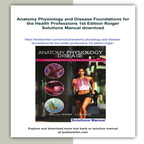 Anatomy Physiology and Disease Foundations for the Health Professions ...