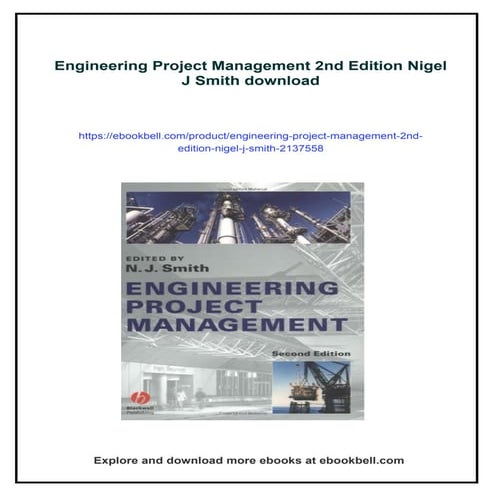 Engineering Project Management 2nd Edition Nigel J Smith | PDF