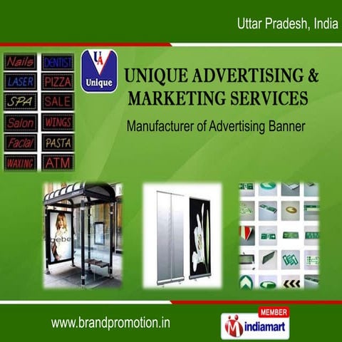 Advertising Products and Services by Unique Advertising & Marketing ...