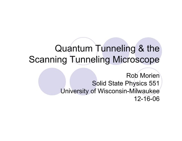 Quantum information technology | PPTX