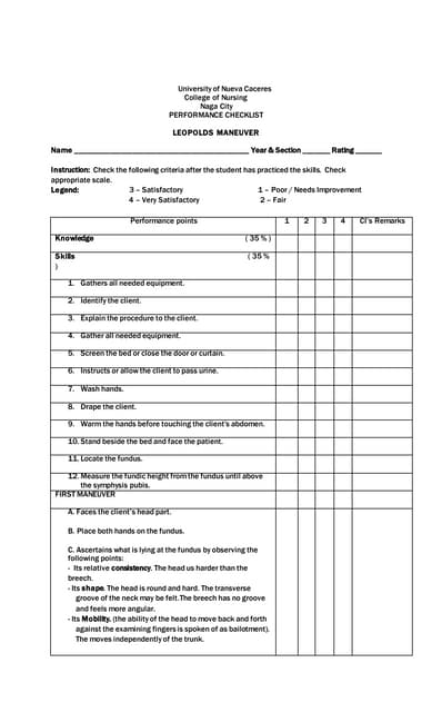 Proc. 1 ob catheterization | PDF