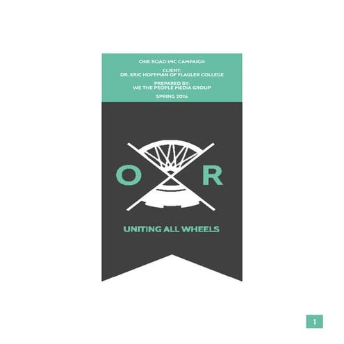OneRoad_Campaign | PDF
