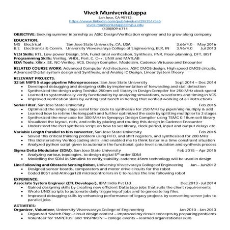 Vivek_resume | PDF