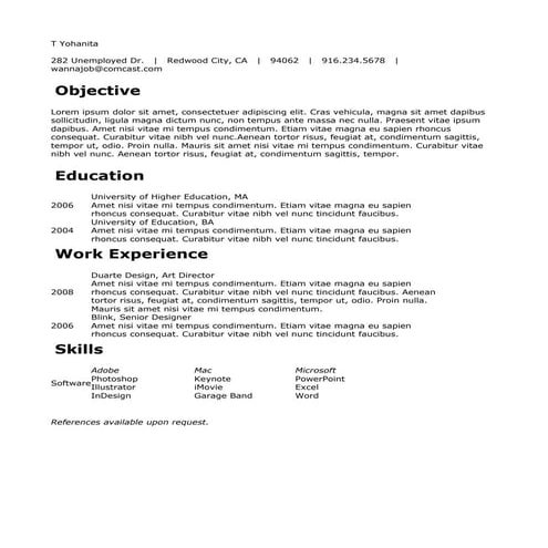 Copy of Blue Rays Resume | DOC
