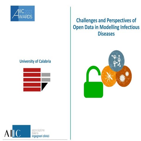 CHALLENGES AND PERSPECTIVES OF OPEN DATA IN MODELLING INFECTIOUS ...