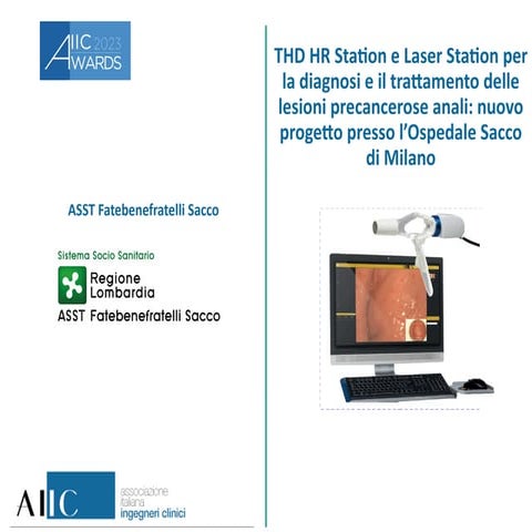 THD® HR STATION E LASER STATION PER LA DIAGNOSI E IL TRATTAMENTO DELLE ...