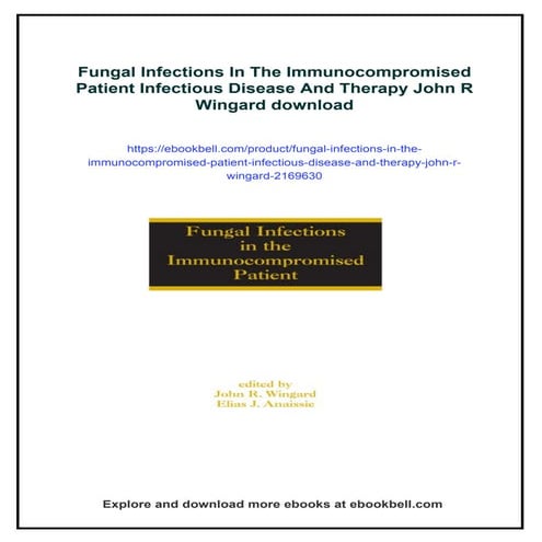 Fungal Infections In The Immunocompromised Patient Infectious Disease ...