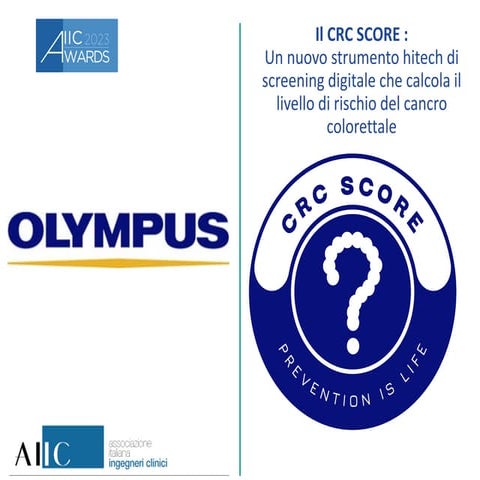 CRC SCORE UN NUOVO STRUMENTO HITECH DI SCREENING DIGITALE CHE CALCOLA ...