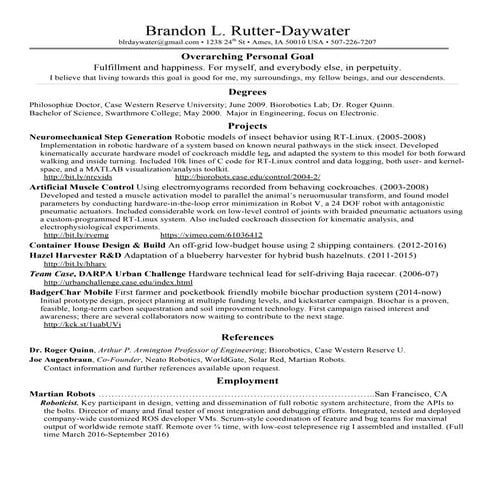 Brandon Rutter-Daywater | PDF