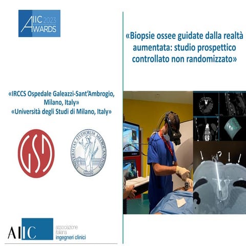 BIOPSIE OSSEE GUIDATE DALLA REALTÀ AUMENTATA: STUDIO PROSPETTICO ...