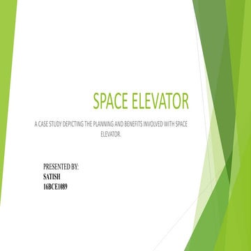 Space Elevator | PPTX