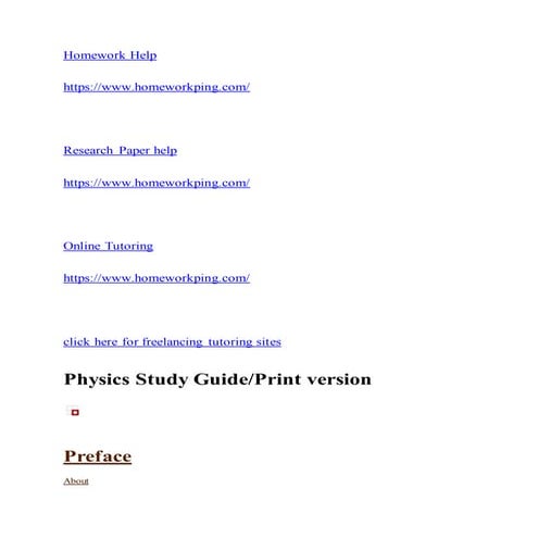 108938458 physics-study-guide | DOCX | Physics | Science