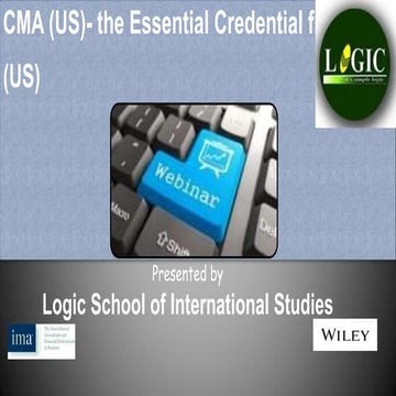Webinar on CMA (US) | PPTX