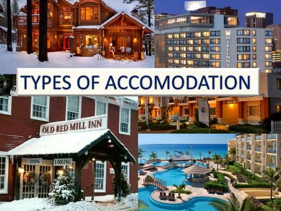 Types of Lodging Accommodations - Tourism & Hospitality Industry | PDF