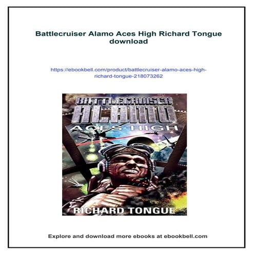 Battlecruiser Alamo Aces High Richard Tongue | PDF